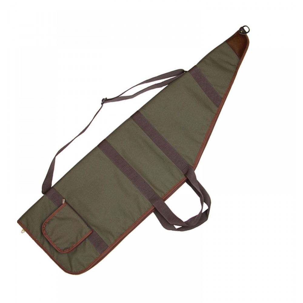 Leather topped extra Wide Gun Bag 45"